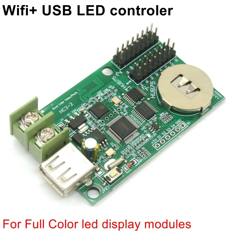 Wifi-USB-Full-Color-LED-Control-Card-HC3-2-RGB-Asynchronous-Colorful ...
