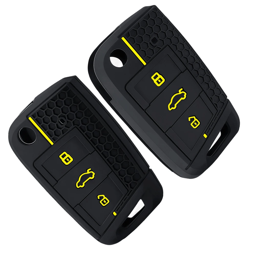 New Car Key Case Cover Remote Fob for VW Golf 7 GTI POLO T-Cross Touran ...