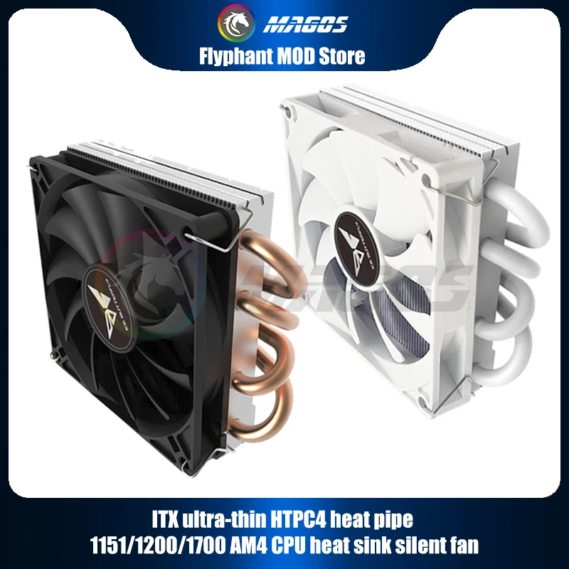 CPU-Cooler-for-Mini-ITX-Case-Ultra-thin-Z39-4-HeatPipe-CPU-Radiator ...