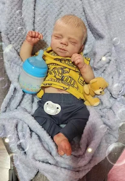 Fbbd Art Doll 50cm Already Finished Reborn Baby Doll Pascale With ...