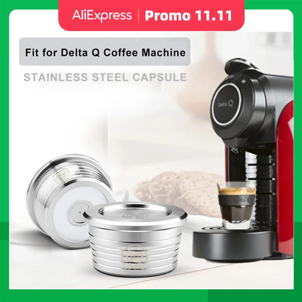 ICafilasStainless-Steel-Reusable-Coffee-Capsule-Refillable-Coffee ...