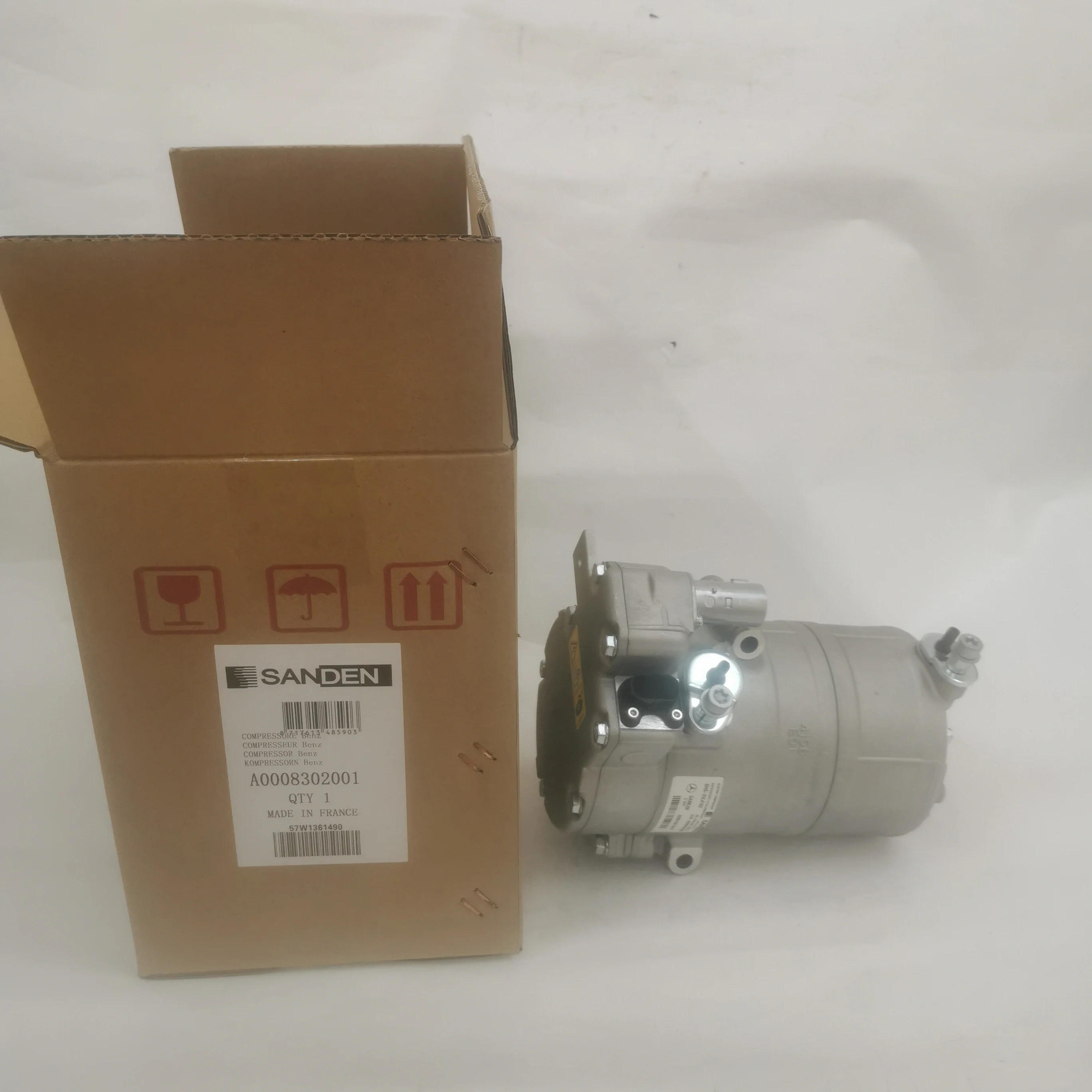 A0008302001 자동 AC 컴프레서 하이브리드, 메르세데스 벤츠 C CLASS S CLASS S400 W222 GLE ...