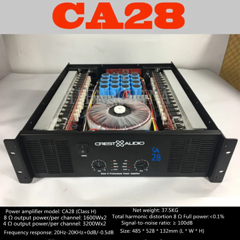 Ca28 Professional Power Amplifier Pure Power Amplifier 2channels (3u ...