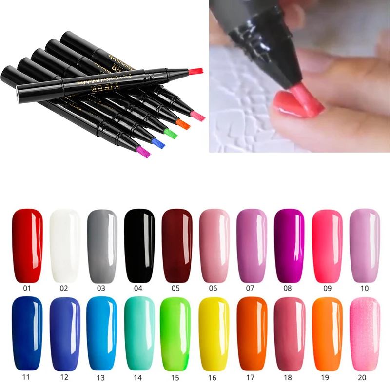 8ml-YIBER-Manicure-Varnish-Pen-Natural-Healthy-Resin-3-In-1-Gel-Nail ...