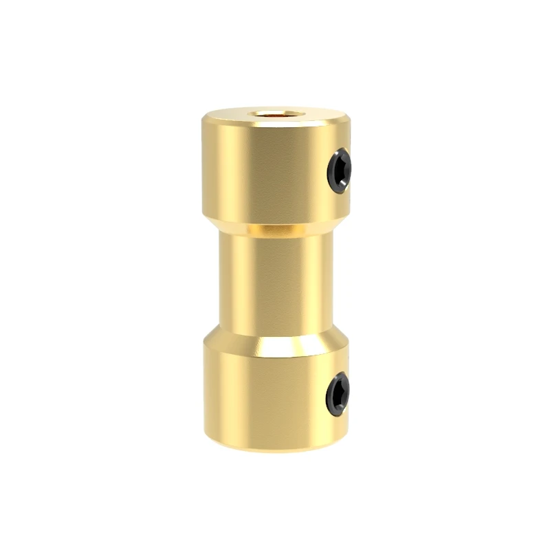 2/2.3/3/3.17/4/5/6mm Brass Copper Drive Shaft Connector Motor Shaft ...