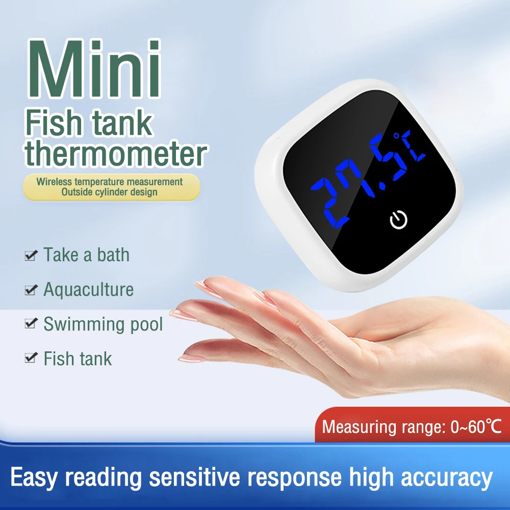 Aquarium-Self-Adhesive-Thermometer-LCD-Digital-Aquarium-Mini ...