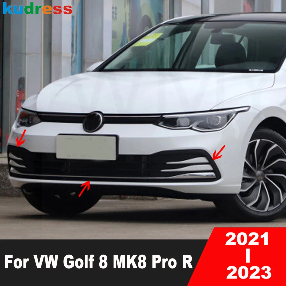 Front-Bumper-Grille-Grill-Cover-Trim-For-Volkswagen-VW-Golf-8-MK8-Pro-R ...
