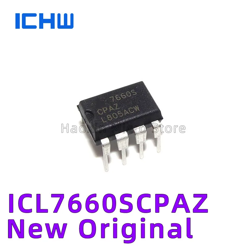 5Pcs ICL7660SCPAZ 7660S New Original In Line DIP 8 Power Supply Voltage ...