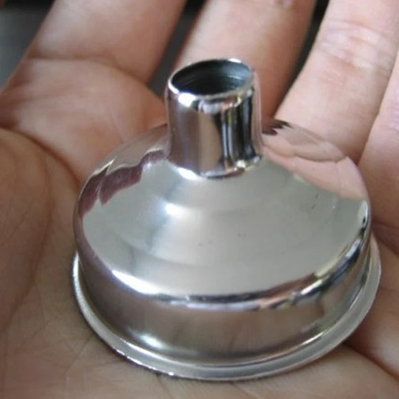 Stainless-Steel-Small-Mouth-Funnel-Bar-Wine-Flask-Mini-Funnel-For ...