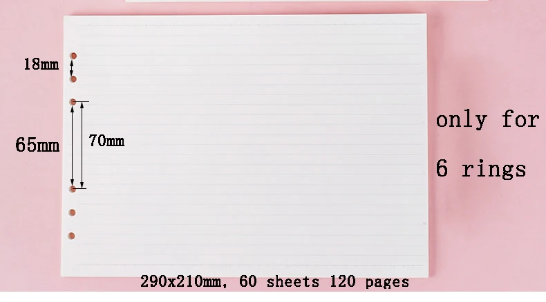 A4 Lined Paper Landscape