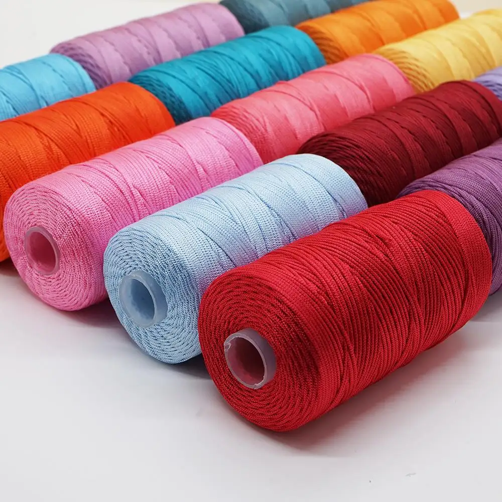 Hilos-finos-de-nailon-para-tejer-y-Crochet-hilo-hueco-de-100g-y-1-5mm ...