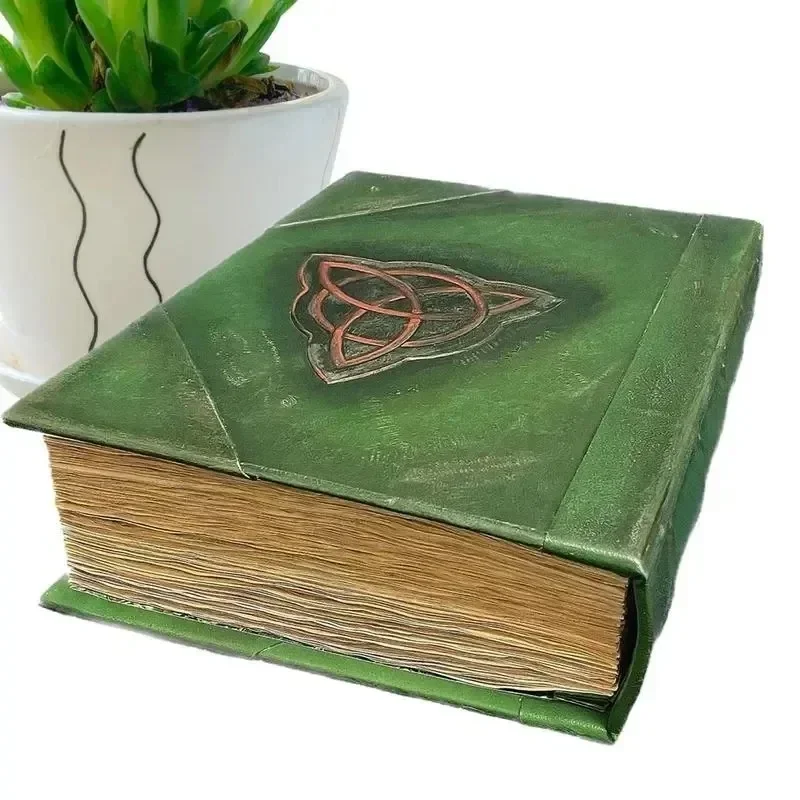 Charmed-Book-of-Shadows-Magic-Book-Vintage-Green-Cover-350-Pages-Spells ...
