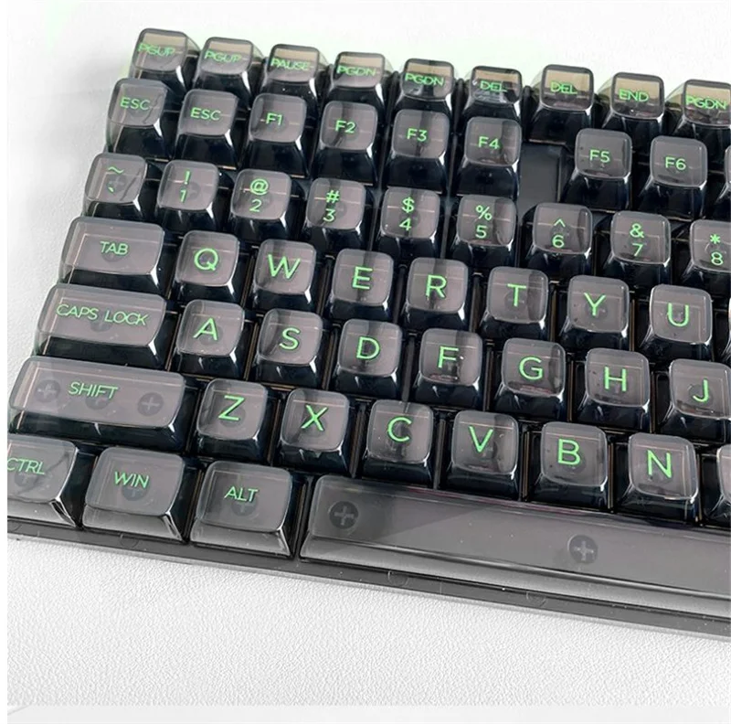 Клавиатура Механическая с прозрачной подсветкой, 132 клавиш | AliExpress