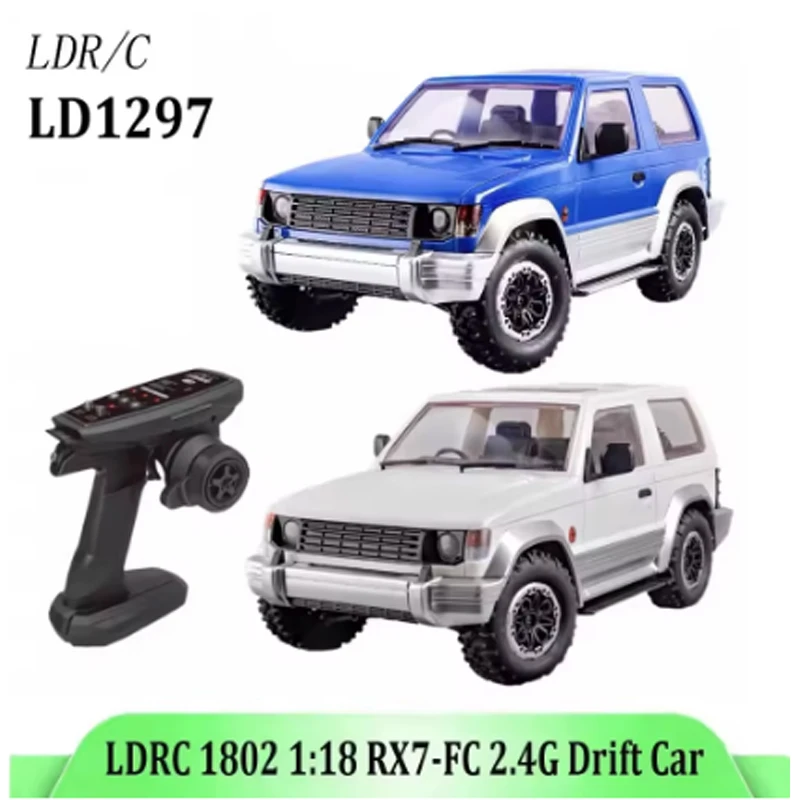 LDRC LD1297 1:14 Mitsubishi Pajero Simulation RC Car 4WD High Speed Off ...