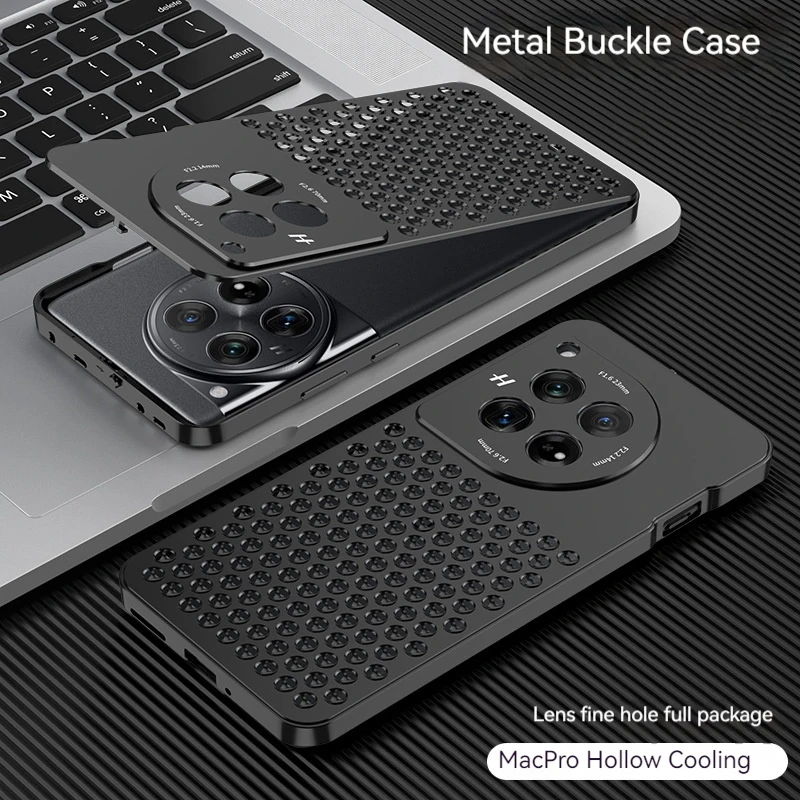 For-One-Plus-12-Metal-Heat-Dissipation-Phone-Case-Aluminum-Alloy-Ultra ...