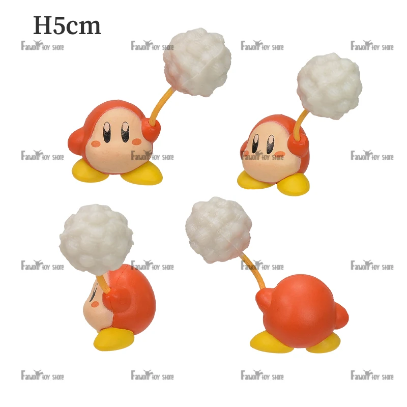 Anime Game Kirby Figure Kirby Waddle Dee Magolor PVC Toys Pink Cartoon ...