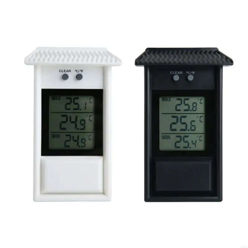 LCD Digital Indoor/Outdoor Waterproof Thermometer Garden GreenHouse ...