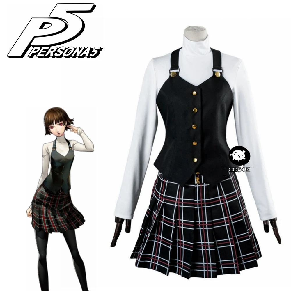 Anime Persona 5 Cosplay Costume Queen Makoto Niijima Cosplay Costume ...