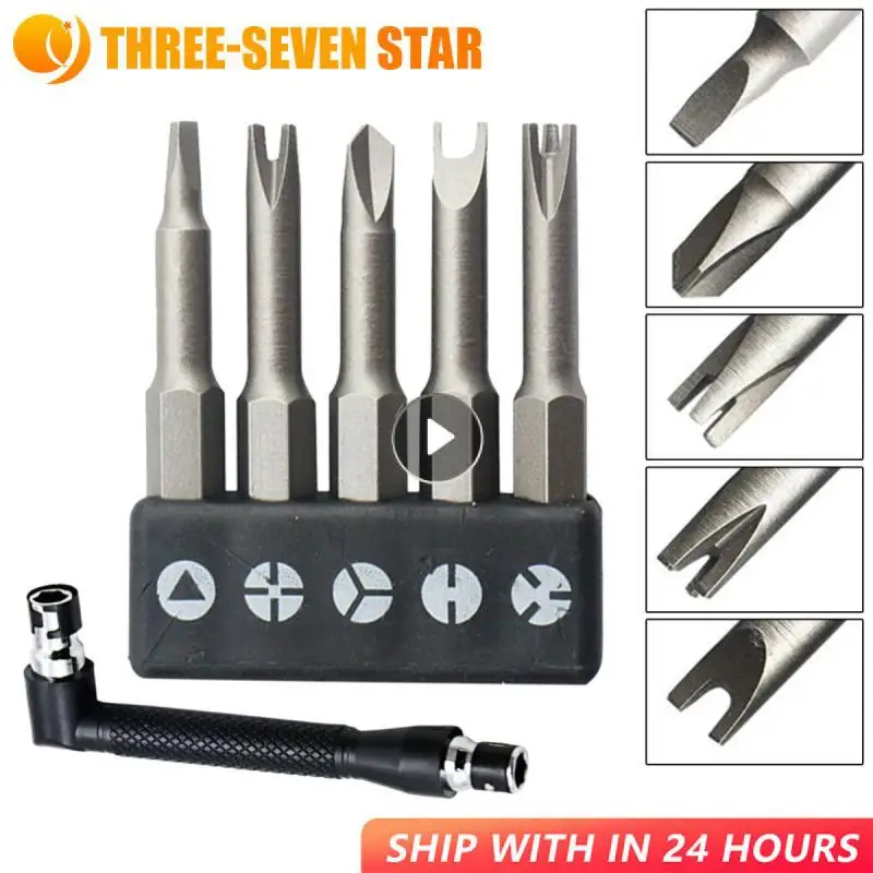 5Pcs-Special-shaped-Screwdriver-Set-50mm-U-shaped-Y-Shape-Triangle ...