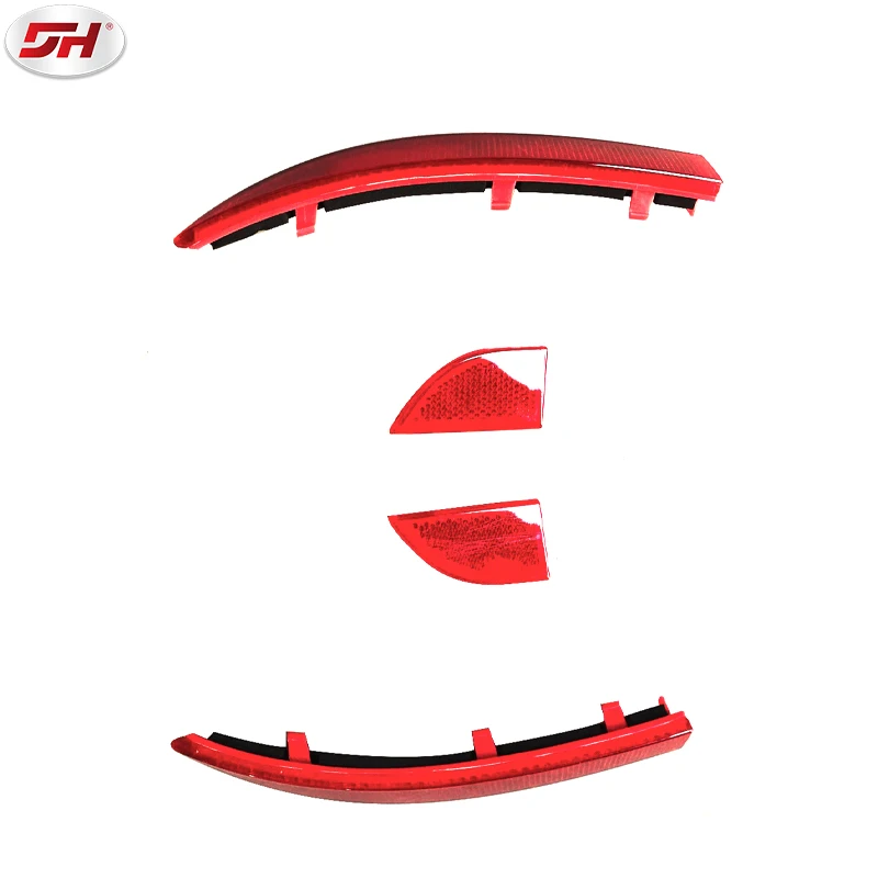 2 in 1 Fit for 14-16 Porsche Panamera 970.2 Side Rear Fog Reflector ...