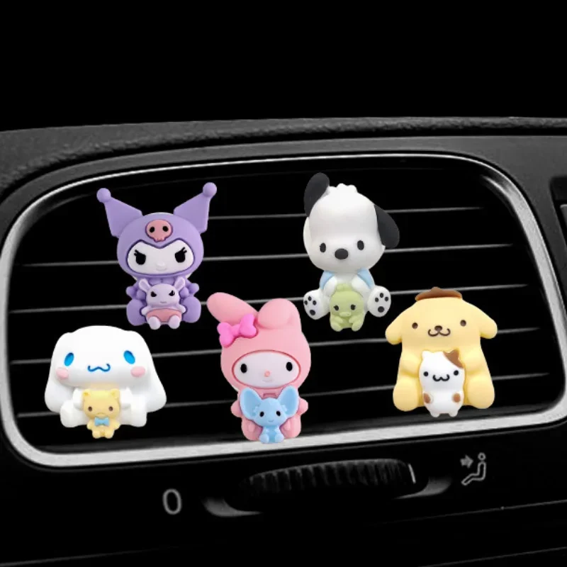 New-Sanrio-Car-Vent-Ornaments-Cute-Hello-Kittys-Kawaii-Car-Interior ...