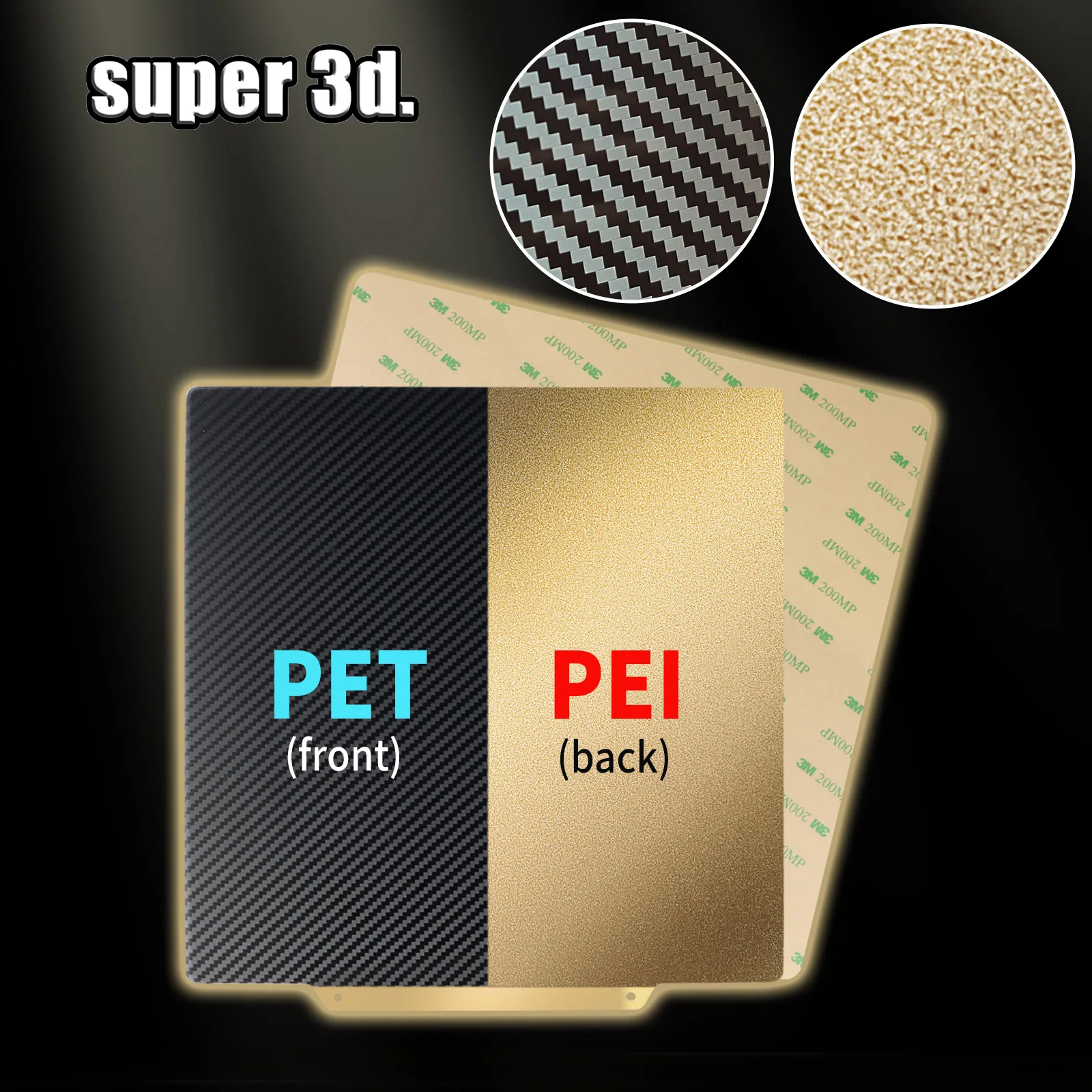 Pei Magnetic Build Plate 235 | Ender 3 Magnetic Bed Upgrade - Spring ...