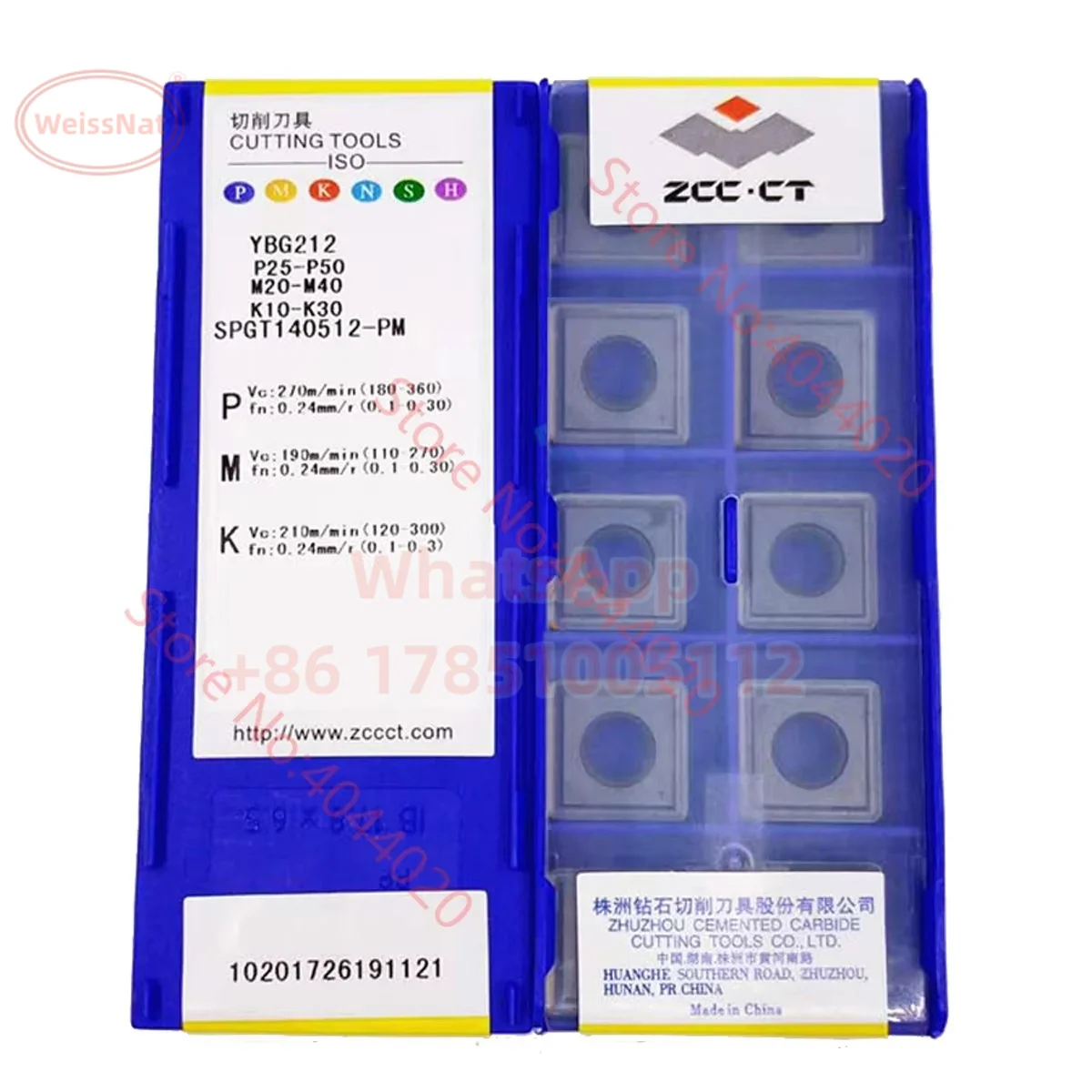 ZCC.CT SPGT050204 SPGT060204 SPGT07T308 SPGT090408 SPGT110408 ...