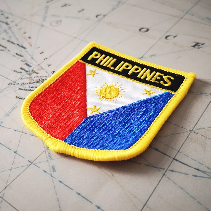 Philippine Flag Shield Logo