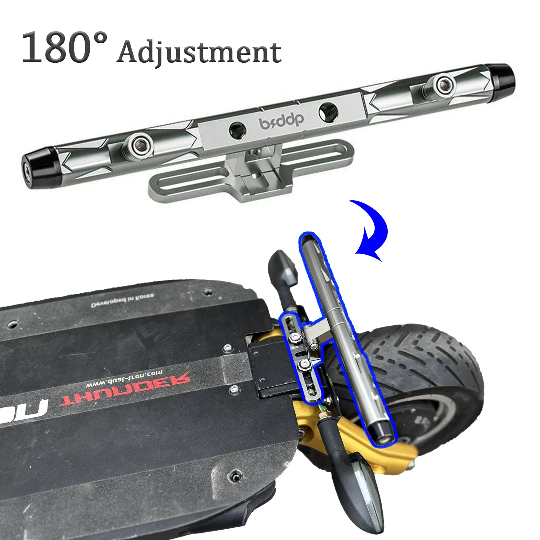 180-Rear-Folding-Handlebar-Bracket-For-Electric-Scooter-Dualtron ...