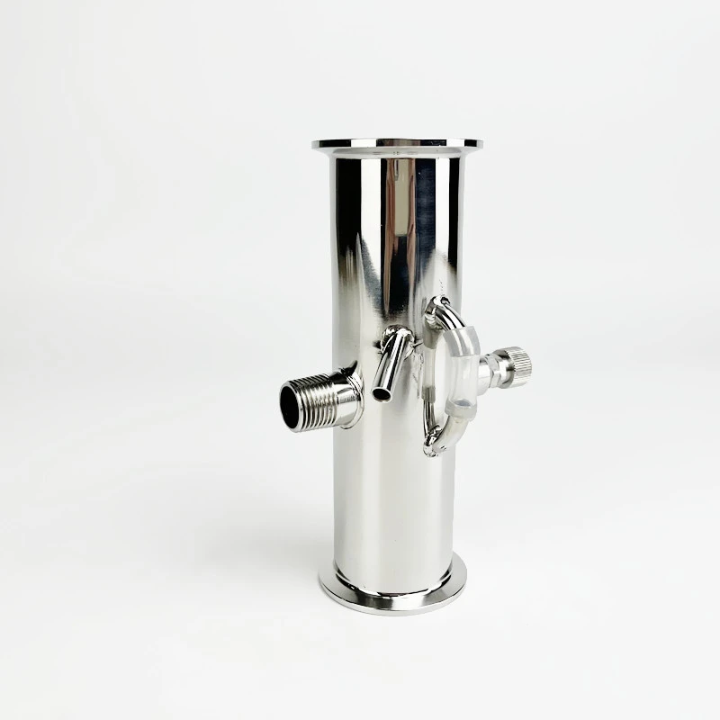 2" (51mm)OD64mm Boka Reflux Head With 1/2" Male Thread And Thermowell ...