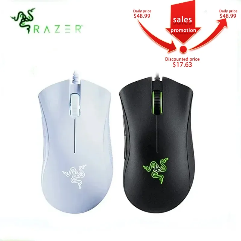 Original-Razer-DeathAdder-Essential-Mouse-Purgatory-Viper-Edition-Black ...
