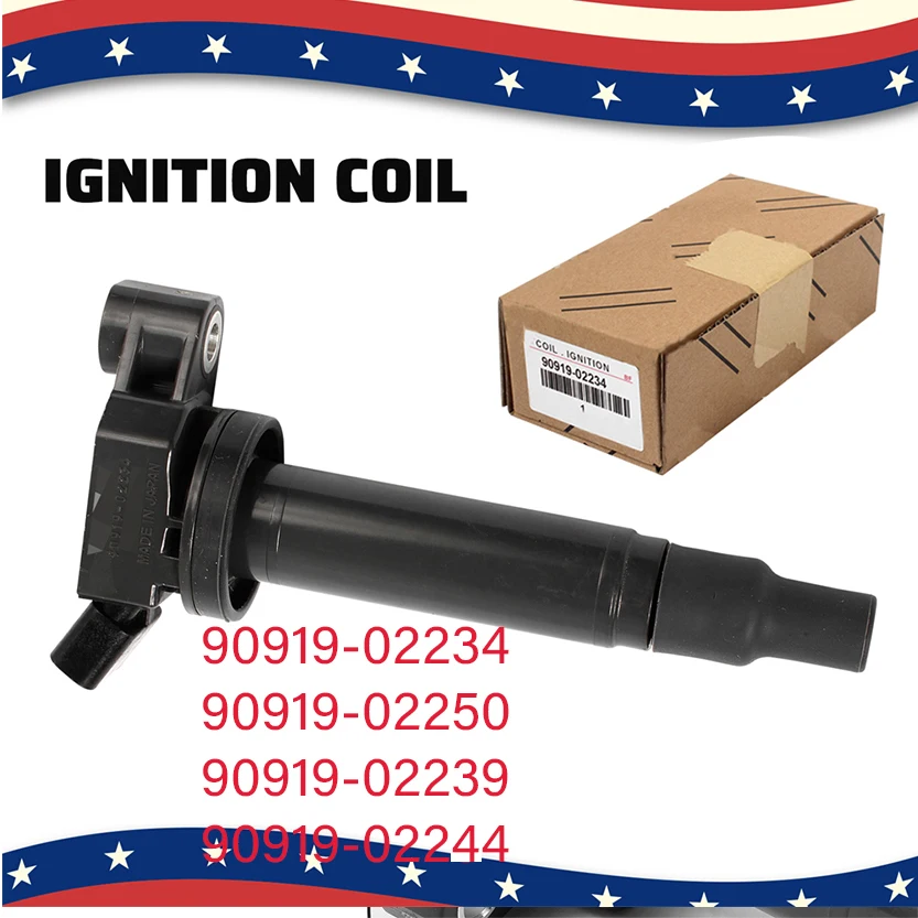 IGNITION COIL For Toyota 90919-02250 90919-02234 90919-02244 90919-02239 Original For DENSO 673 ...