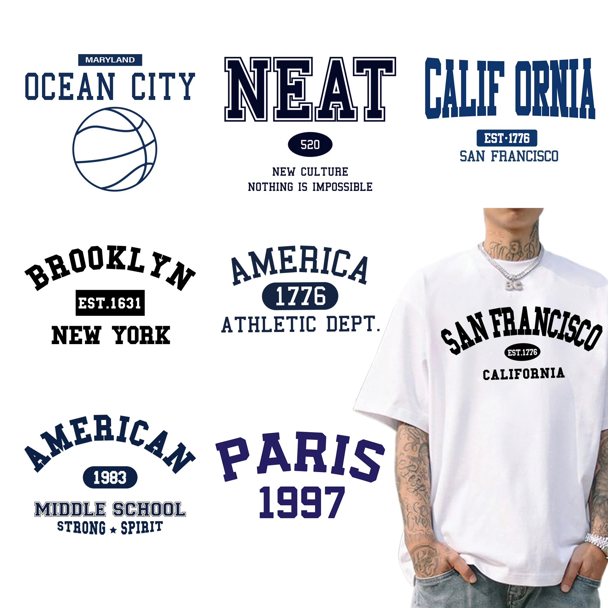 Letter-Simple-Pattern-Printed-Ironing-Stickers-Is-Suitable-For-Clothes ...