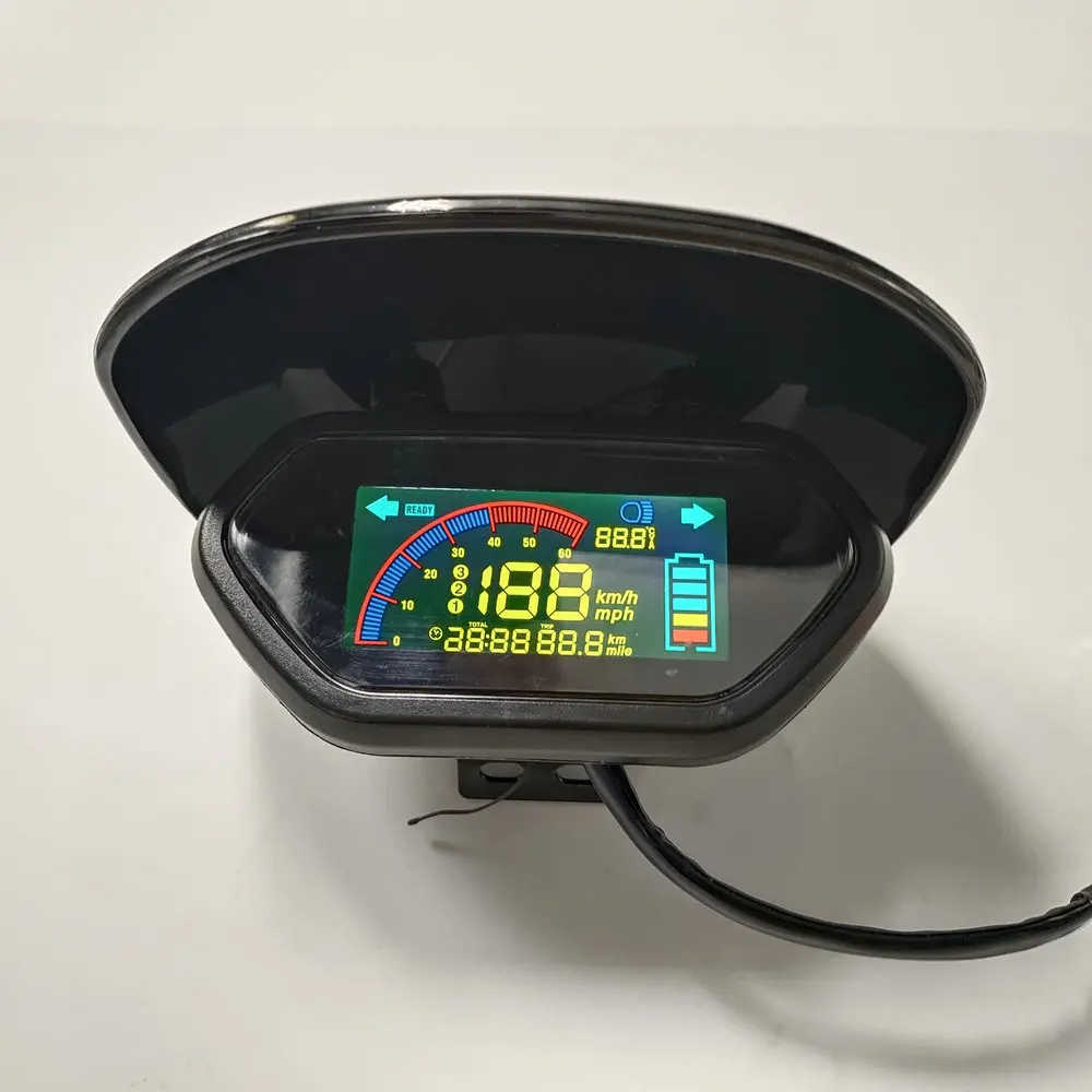 Electric-Bike-Scooter-LCD-Display-Motorcycle-Speedometer-MTB-TRICYCLE ...