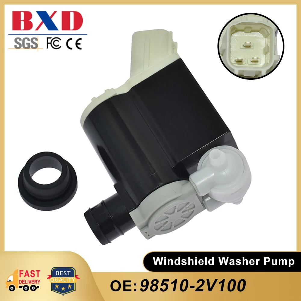 Windshield-Washer-Pump-98510-2V100-985102V100-For-Hyundai-Santa-Fe-2013 ...