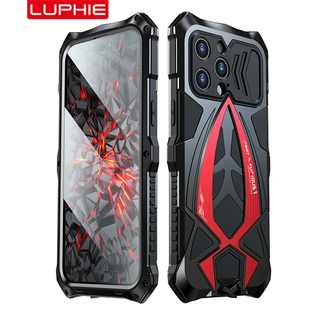 Original-LUPHIE-For-iphone-15-Pro-Max-Metal-Armor-Case-Plus-14-PM ...