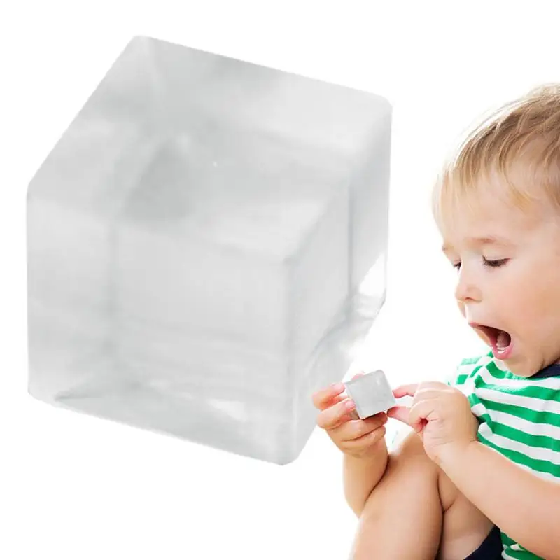 TPR-Mini-Mochi-Ice-Block-Stress-Ball-Toy-Anti-Stress-Transparent-Cube ...
