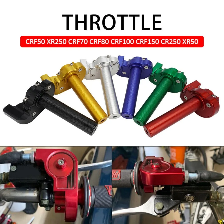 Motorcycle-Dirt-Bike-Torsion-Accelerator-Throttle-Grips-Moto-Handle-for ...