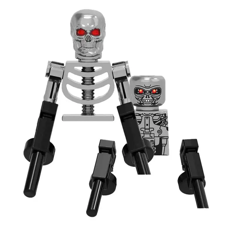 PG1257-PG1258-The-Terminator-Movies-Anime-Bricks-Dolls-T800-Mini-Action ...