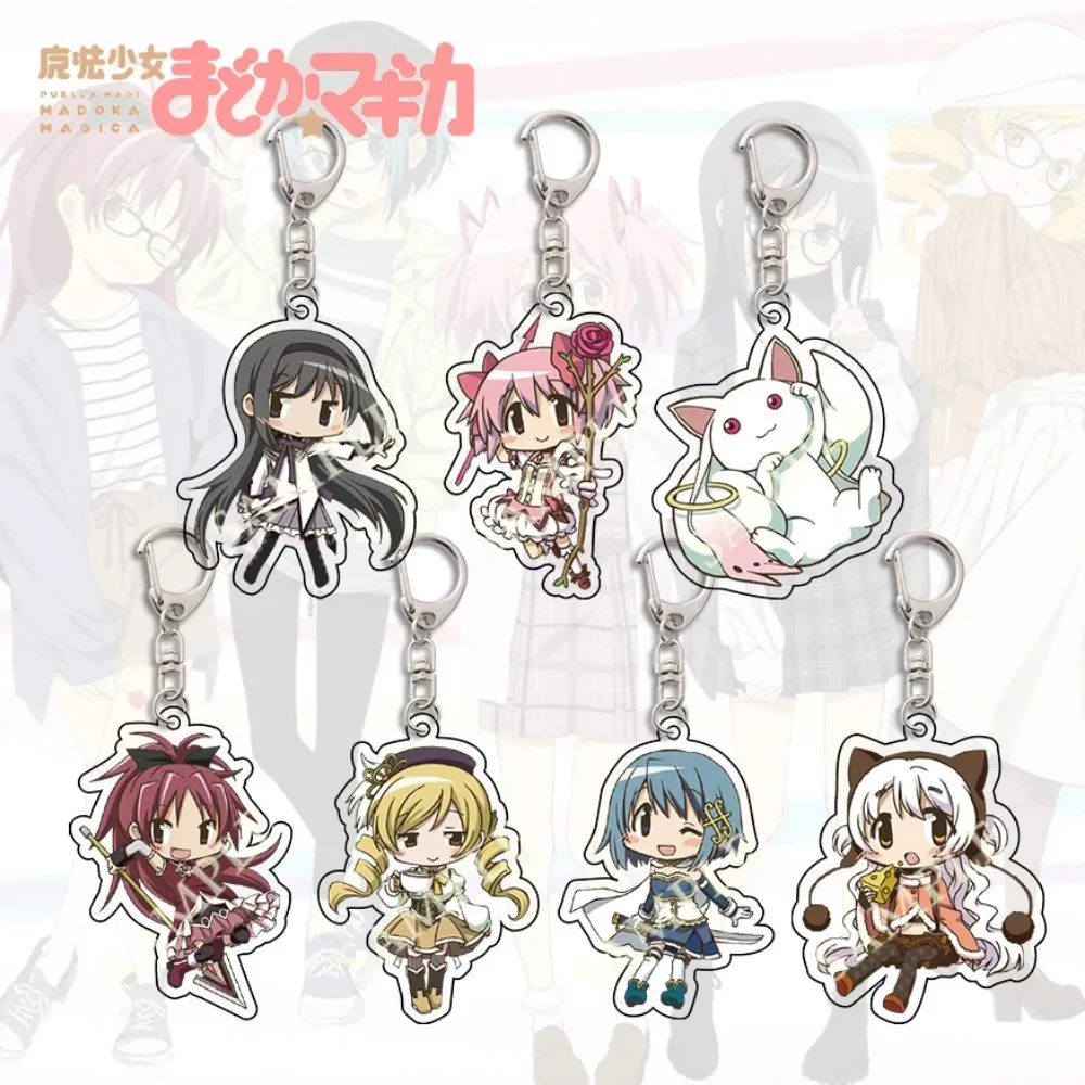 Kawaii-Anime-Puella-Magi-Madoka-Magica-Cosplay-Keychain-Kaname-Madoka ...