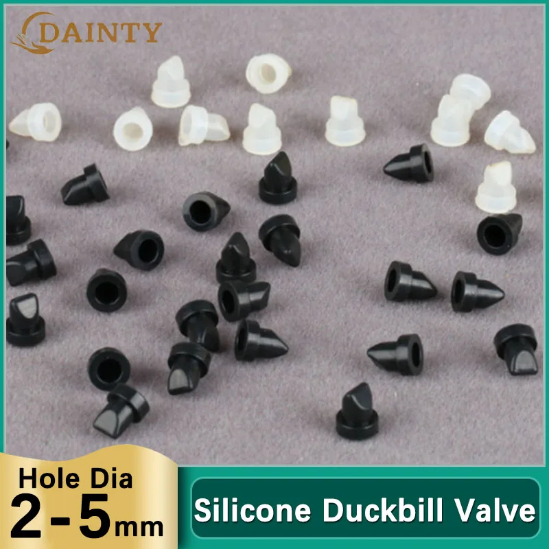 Silicone-Duckbill-Valve-Rubber-One-way-Check-Valve-Mini-Anti-Backflow ...