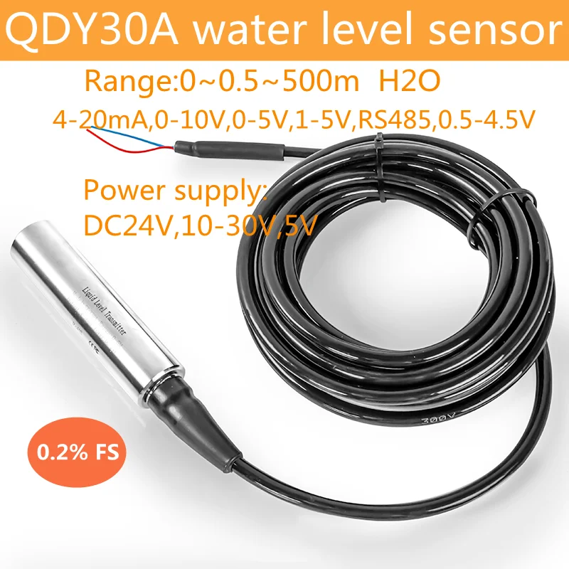 Smart-Wasser-Level-Sensor-F-r-Tank-Tiefe-Gut-DC12V-24V-zu-Arduino-Fl ...