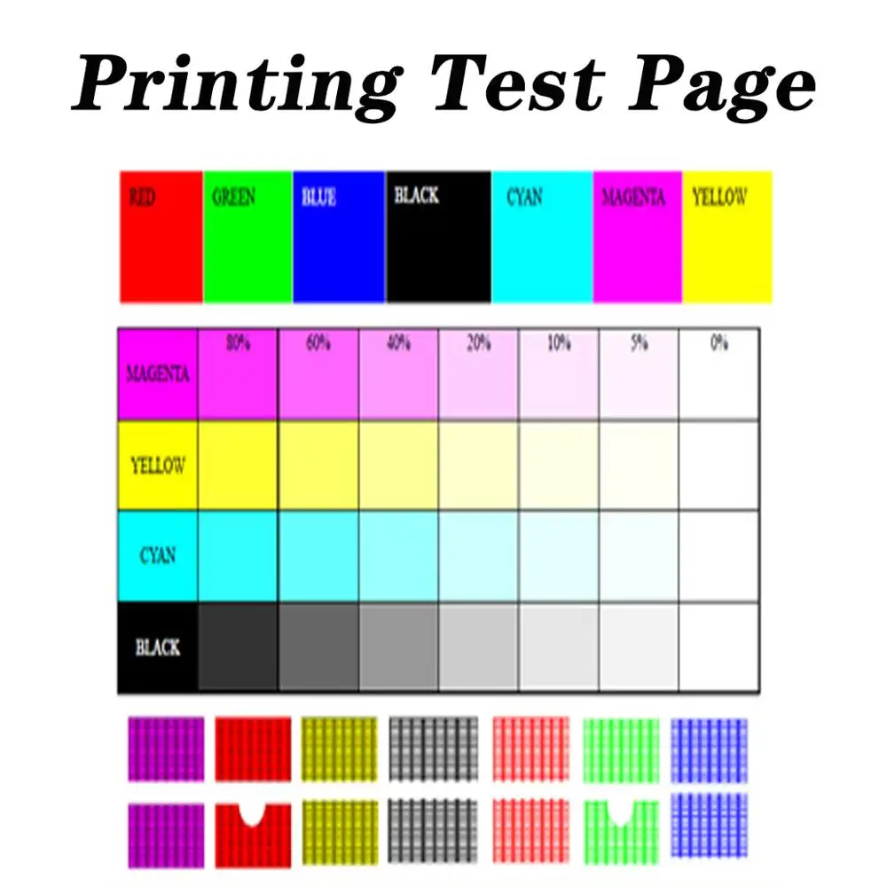 Lexmark Printer Test Page