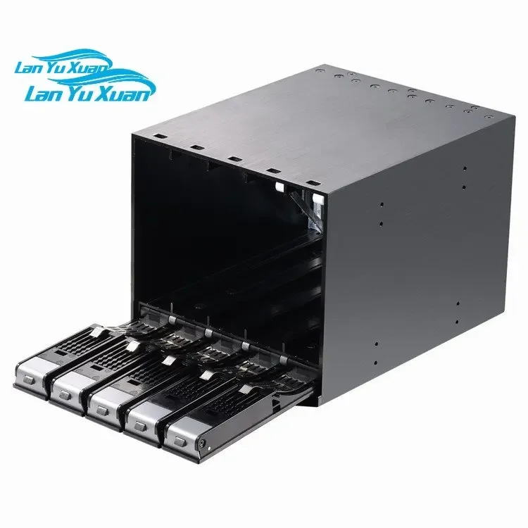 Unestech-3-5-inch-5-bay-SATA-Tray-less-hot-swap-5-25in-Internal-Hdd ...