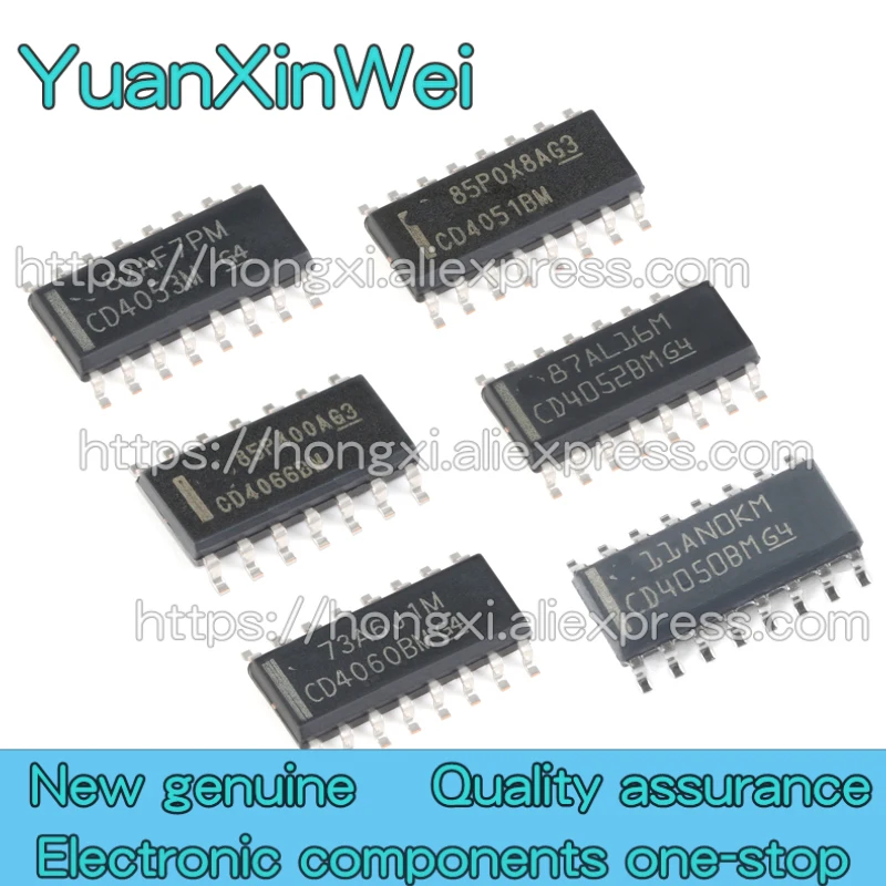 10PCS-CD4050BM96-CD4051BM-CD4052BM-CD4053BM-CD4054BM-CD4060BM ...