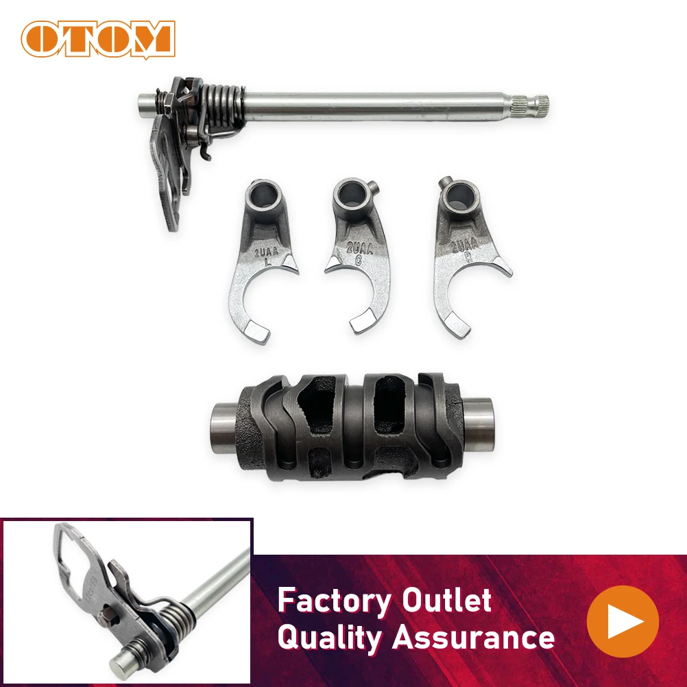 Motorcycle Engine Shift Drum Selector Forks Assembly For LONCIN YB300H ...