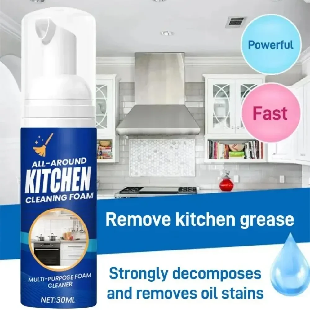 Kitchen-Foam-Cleaner-Spray-Grease-Away-Remover-Multifunctional-Washing ...