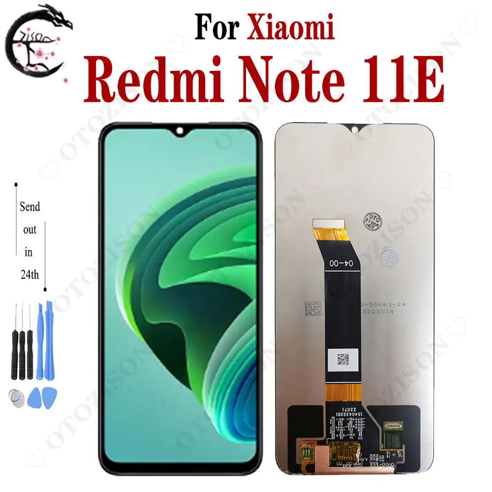 6.58" 22041219c Lcd Screen For Xiaomi Redmi Note 11e Display With Frame ...