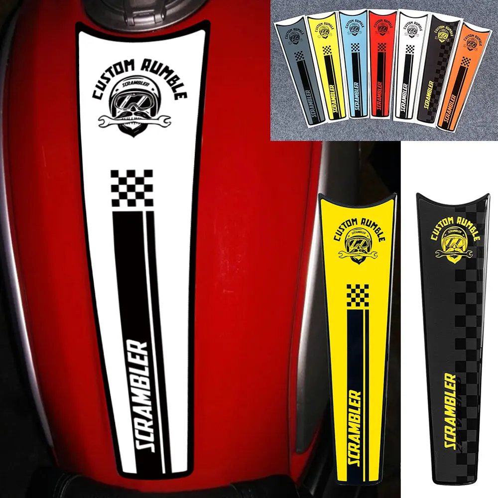 F-r-DUCATI-SCRAMBLER-800-1100-KLASSISCHE-GAS-Motorrad-Zubeh-r-3M-3D-Gel ...