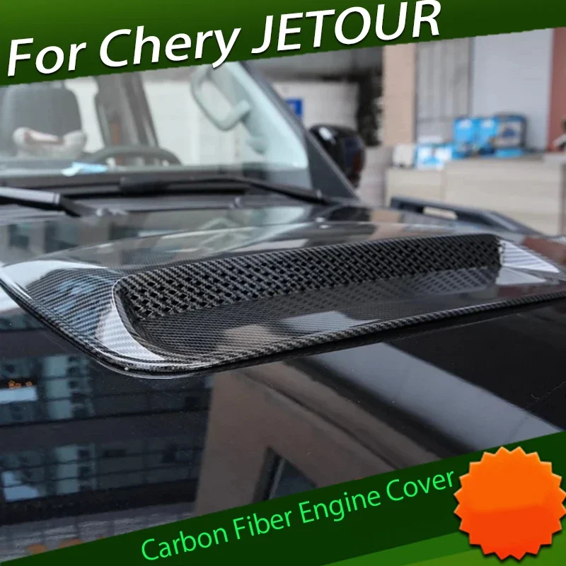 Car-Carbon-Fiber-Engine-Cover-for-Chery-JETOUR-Traveler-Cover-Air ...